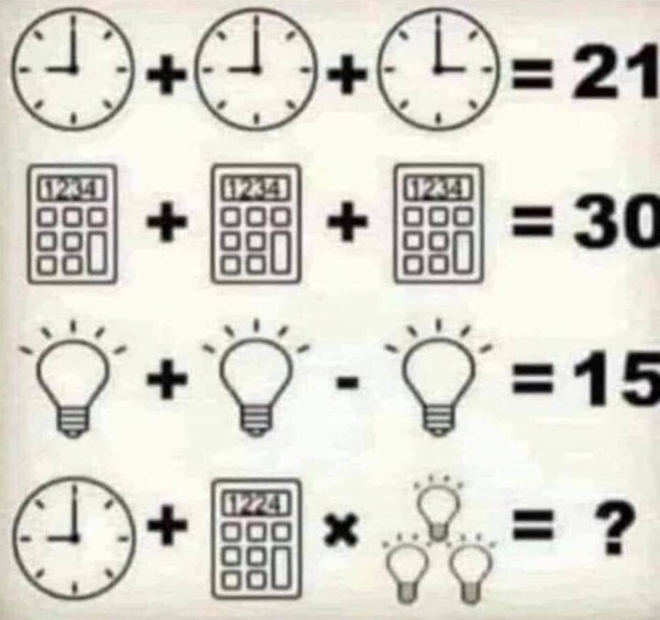 Can you work out the answer to this maths puzzle?