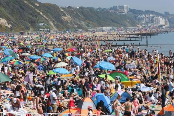 Where's Wally on Bournemouth Beach?